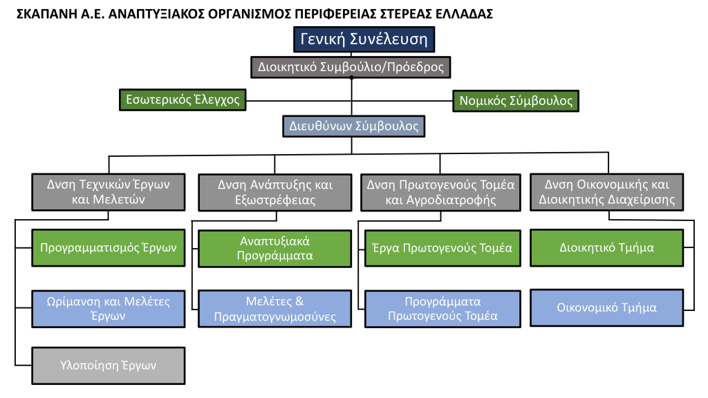 Οργανόγραμμα – Σκαπάνη ΑΕ